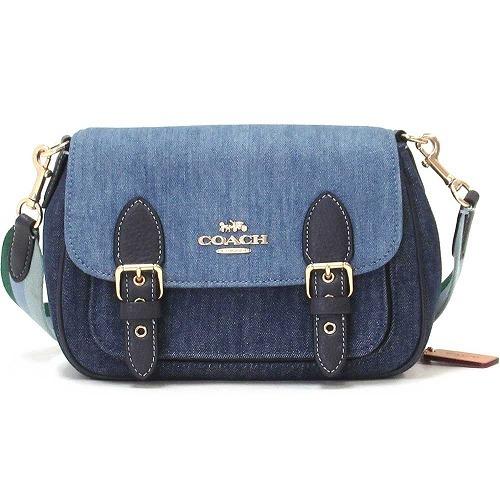 コーチ バッグ COACH アウトレット デニム ルーシィ クロスボディバッグ ショルダーバッグ C8583 IMDEI n220328 ...
