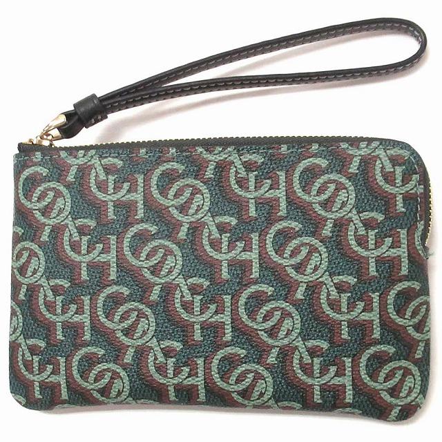 コーチ ポーチ COACH アウトレット モノグラム コーナージップ ポーチ リストレット CF548 IMGRN n230804 ...