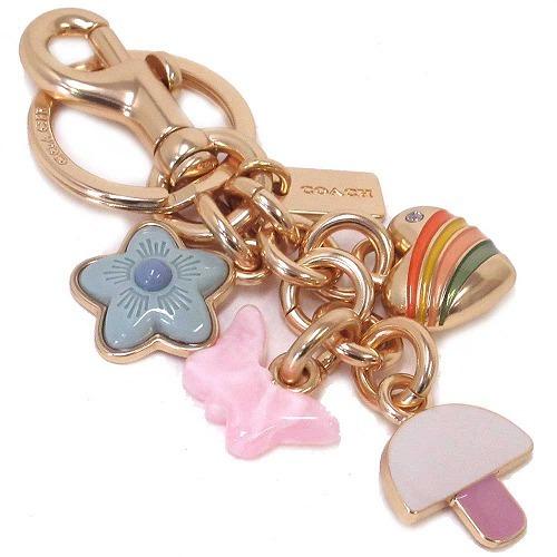 COACH 【並行輸入品】コーチ キーホルダー アウトレット ガーデン クラスター ミックスド バッグ チャーム C7804 IML38 ...