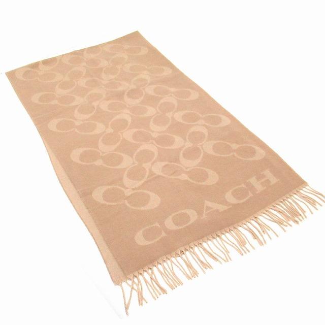 COACH コーチ マフラー アウトレット シグネチャー ウールxカシミヤ オーバーサイズ CB684 CAM : セレクトAG - 通販 ...