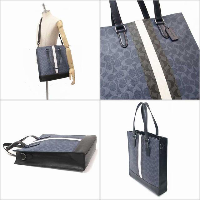 COACH コーチ バッグ メンズ アウトレット グラハム ストラクチャード シグネチャー ヴァーシティ トートバッグ 6707 QBDEI ...