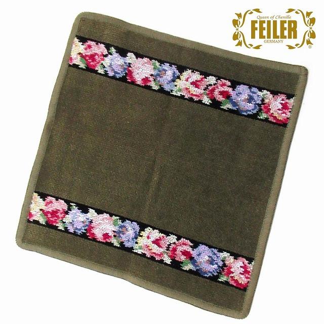 feiler FEILER フェイラー ハンカチ タオル タオルハンカチ 25cm AIDA BLACK アイーダ 花柄 AIDABLACK : セレクトAG - 通販 - Yahoo!ショッピング