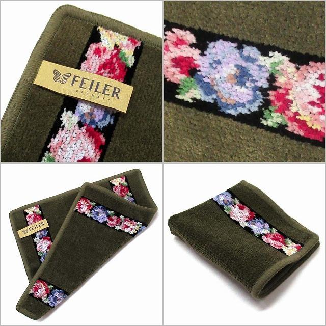 feiler FEILER フェイラー ハンカチ タオル タオルハンカチ 25cm AIDA BLACK アイーダ 花柄 AIDABLACK : セレクトAG - 通販 - Yahoo!ショッピング