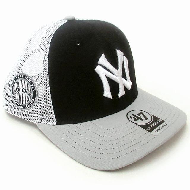 【並行輸入品】47BRAND フォーティーセブン メッシュキャップ ヤンキース クーパーズタウン サイドノート ’47 トラッカー帽子 BCPTN-SIDEN17CTP-NY11 : セレクト ...