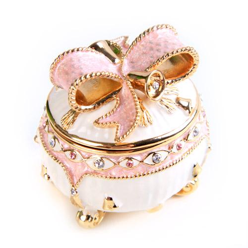 【ジュエリーボックス】 リボンベル ピンク EX397-1 :EX3971:セレクトAG - 通販 - Yahoo!ショッピング