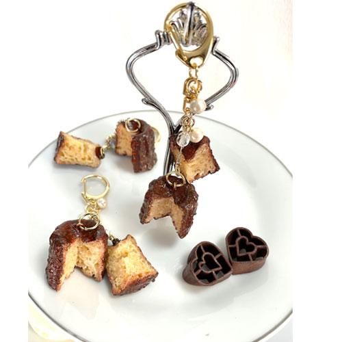 アトリエステラ 食品サンプル カヌレのキーホルダー K61 : セレクトAG - 通販 - Yahoo!ショッピング