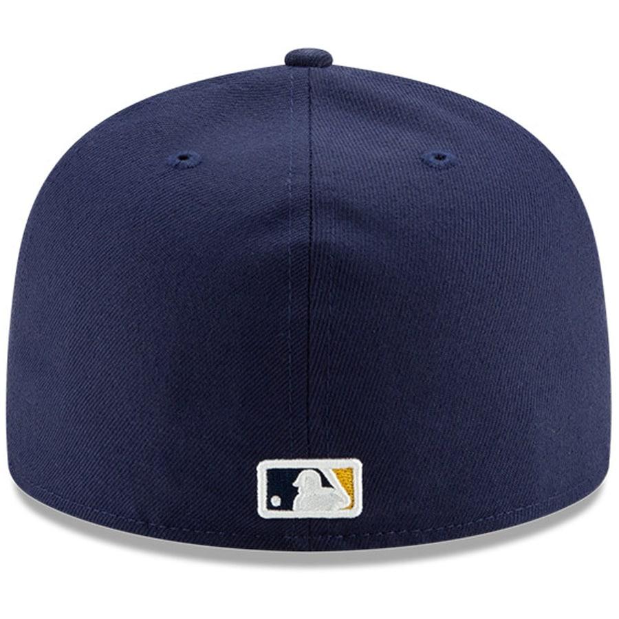 MLB ブリュワーズ キャップ 2023 ジャッキー・ロビンソン デー Jackie Robinson Day 59FIFTY ニューエラ/New Era ゴールド ネイビー :mlb ...