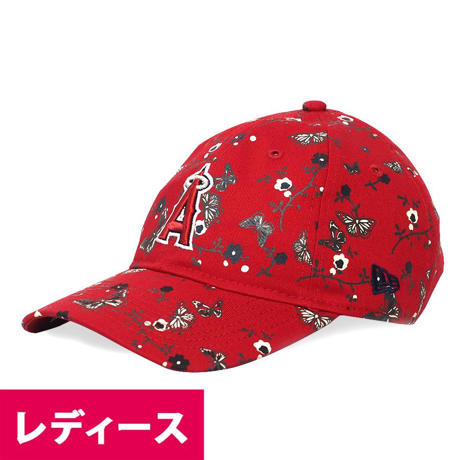 NEW ERA MLB エンゼルス キャップ レディース 9TWENTY Womens Floral Cap ニューエラ/New Era ...