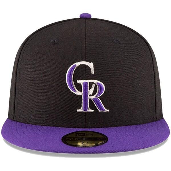NEW ERA MLB ロッキーズ キャップ ジャッキー・ロビンソン デー Jackie Robinson Day 59FIFTY 2022 ニューエラ/New Era ブラック : MLB ...