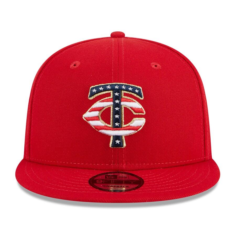 NEW ERA MLB ミネソタ・ツインズ キャップ 2023 独立記念日 4th of July 9FIFTY スナップバック ニューエラ/New Era レッド : MLB.NBA.NFL ...