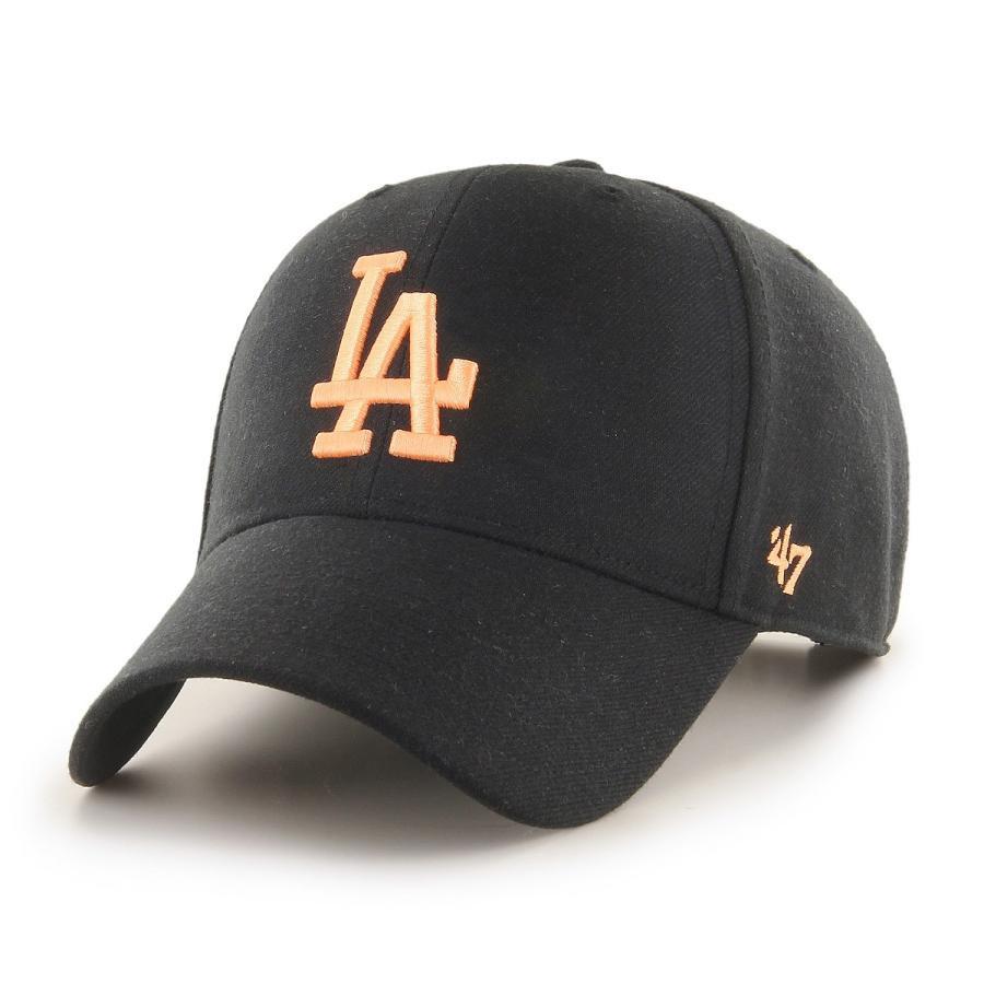 MLB ドジャース キャップ MVP Snapback Cap 47Brand ブラック オレンジ : MLB.NBA.NFLグッズ SELECTION - 通販 - Yahoo!ショッピング