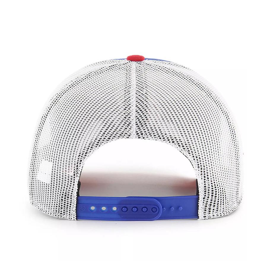 MLB ブレーブス キャップ Side Note Trucker Cap 47Brand ロイヤル : MLB.NBA.NFLグッズ ...