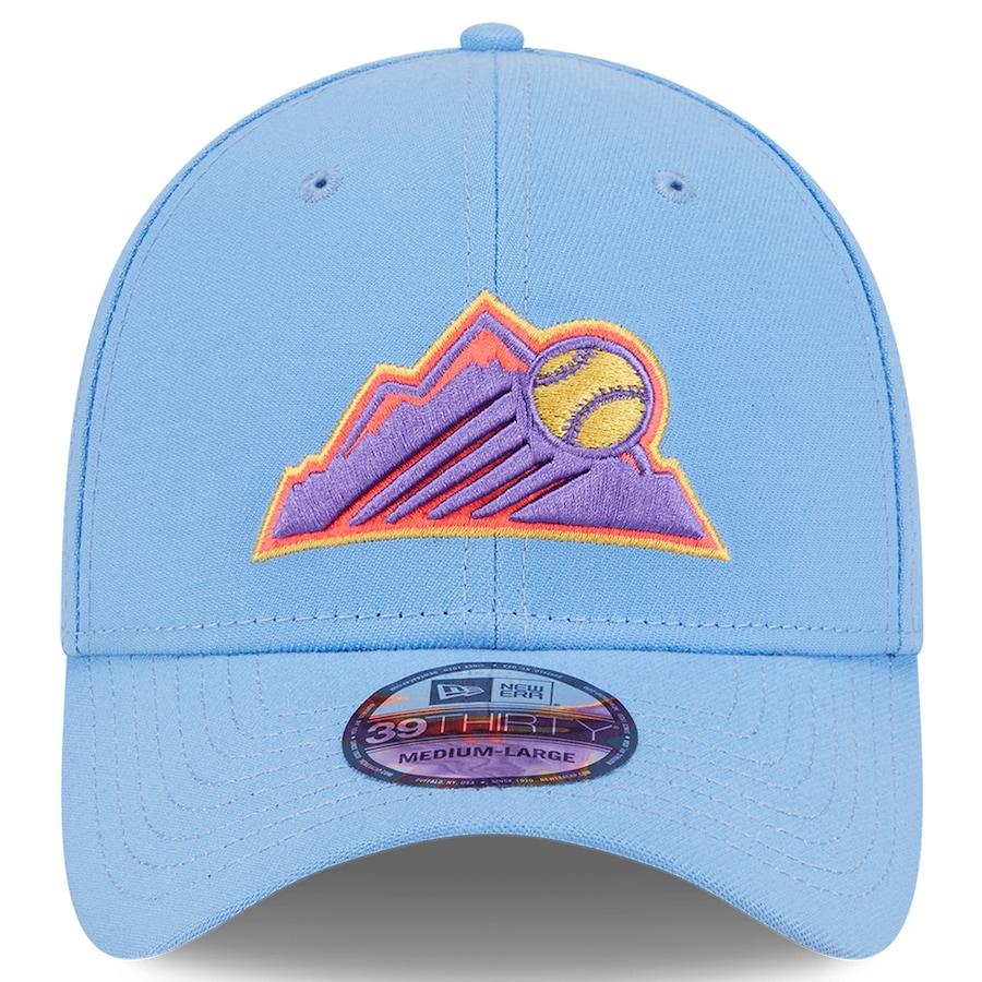NEW ERA MLB ロッキーズ キャップ 2025 シティーコネクト 39THIRTY Flex ニューエラ/New Era ライトブルー : MLB.NBA.NFLグッズ ...