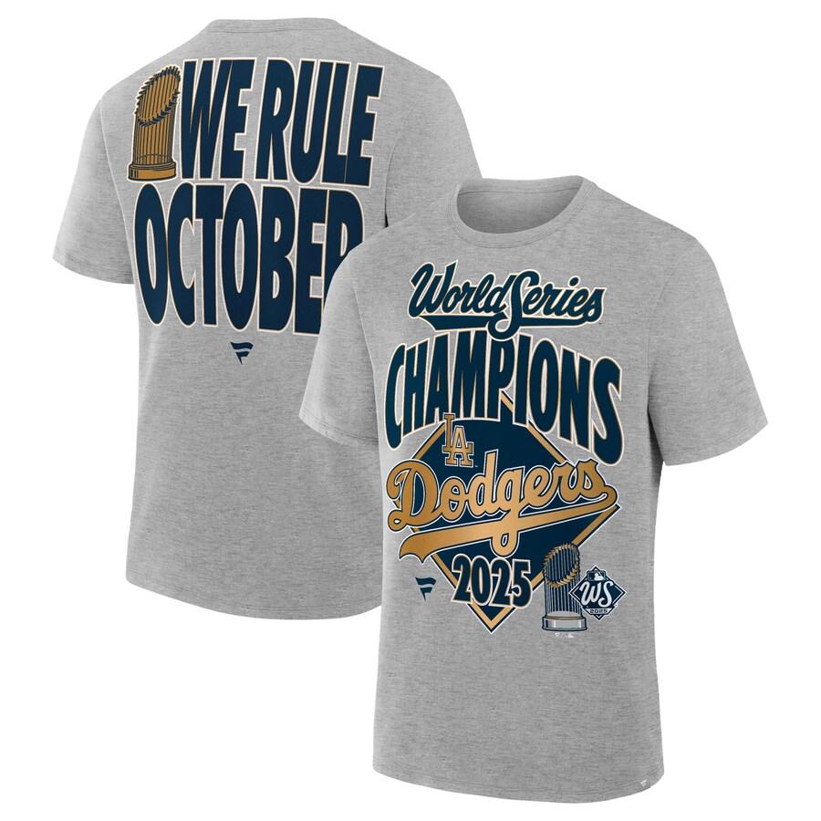 MLB ドジャース Tシャツ 【海外モデル】【選手着用モデル】ワールドシリーズ2025優勝記念 ロッカールーム T-Shirt ...