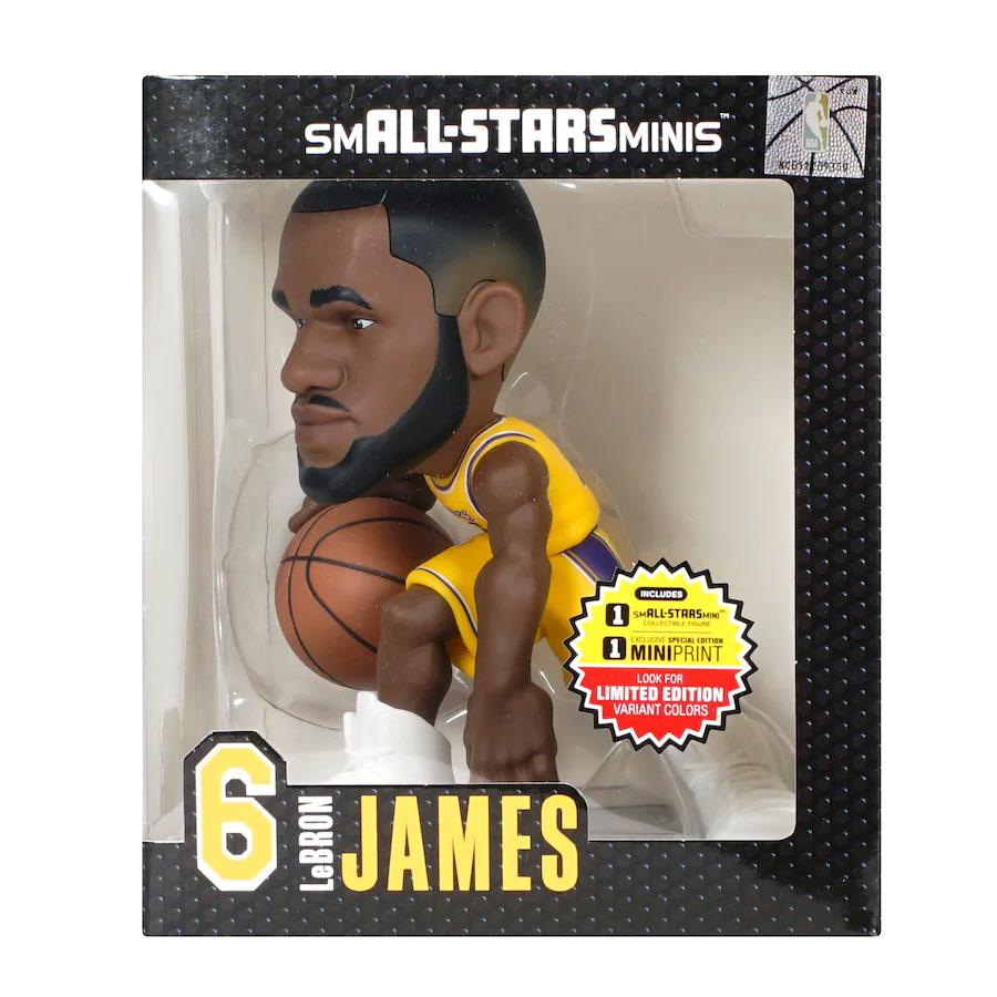NBA レブロン・ジェイムス レイカーズ ミニフィギュア SM All-Stars Minis Figure Excite USA ゴールド ...