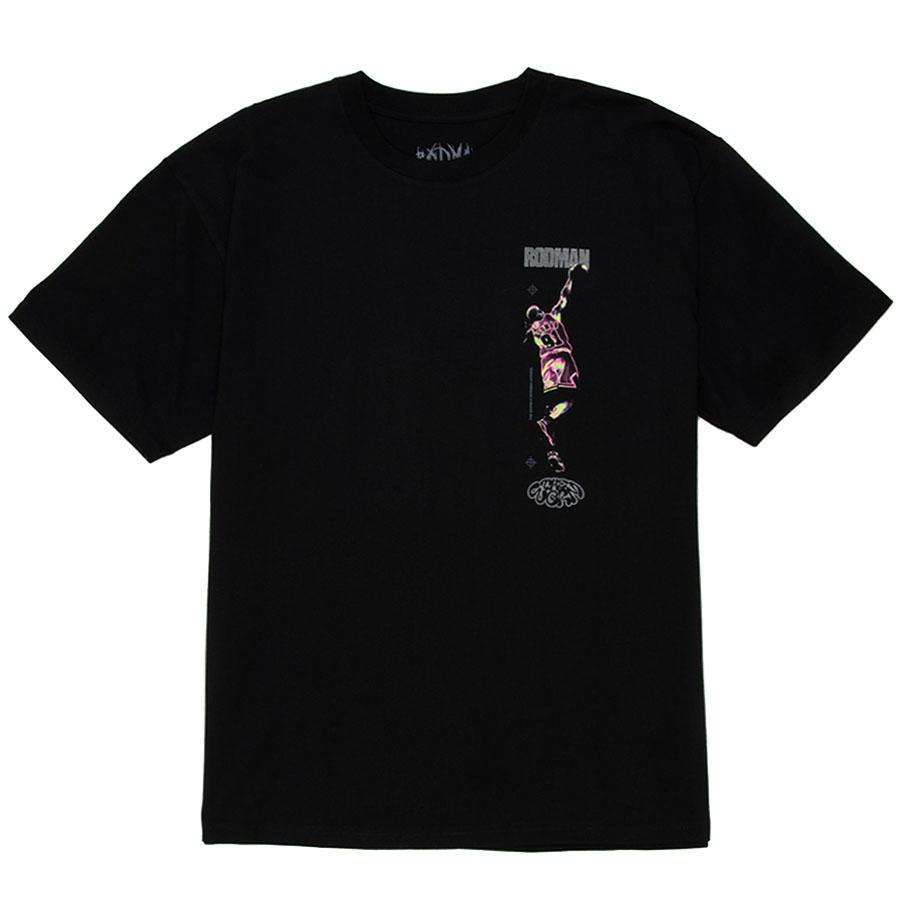 NBA デニス・ロッドマン Tシャツ 【現地買付】Ultraviolet Boxy T-Shirt ロッドマンアパレル Rodman Apparel ブラック : MLB.NBA.NFLグッズ ...