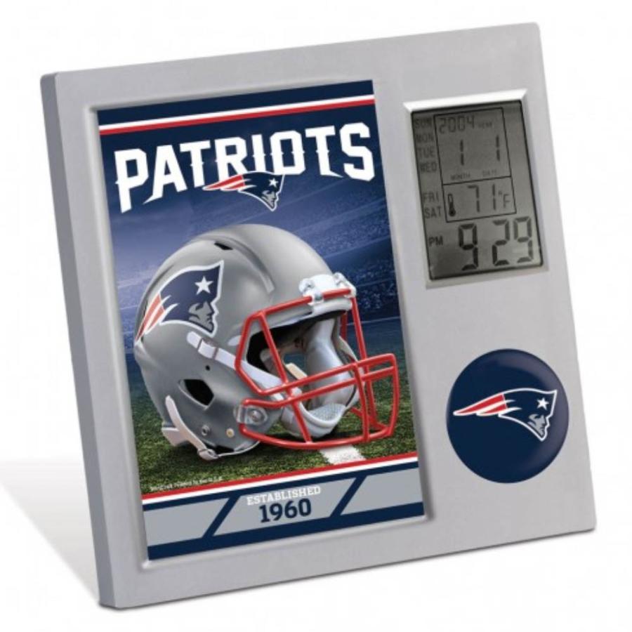 NFL ペイトリオッツ Desk Clock 時計 デスク ウィンクラフト/WinCraft : nfl-200209wcf22 : MLB ...