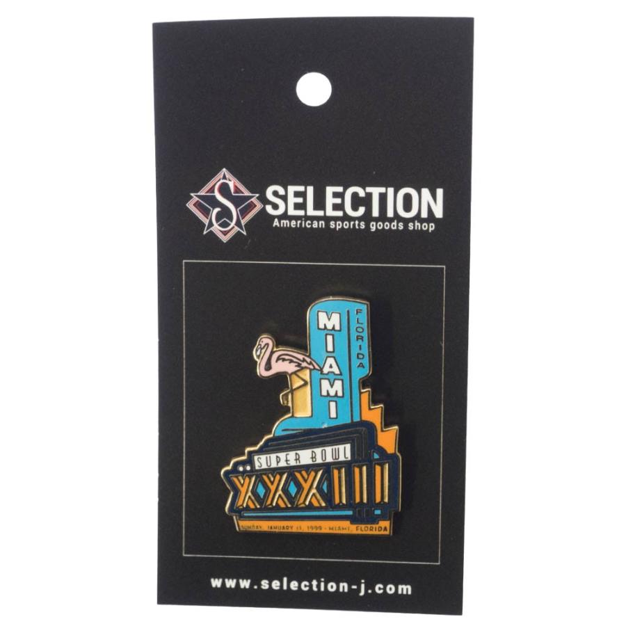 NFL 第33回スーパーボウル Miami Flamingo Pin IMPRINTED PRODUCTS : MLB.NBA.NFLグッズ SELECTION - 通販 - Yahoo!ショッピング