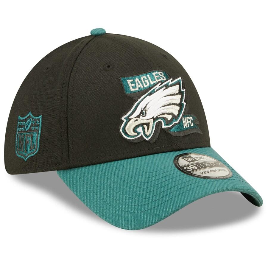 NEW ERA NFL イーグルス キャップ SEC 2022 サイドライン 39THIRTY Flex Cap ニューエラ/New Era ...