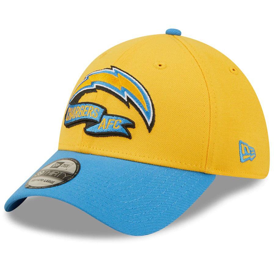 NEW ERA NFL チャージャース キャップ SEC 2022 サイドライン 39THIRTY Flex Cap ニューエラ/New ...