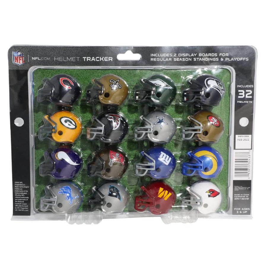 リデル NFL ヘルメット 2020 32 Piece Helmet Tracker Set Riddell : MLB.NBA.NFLグッズ ...