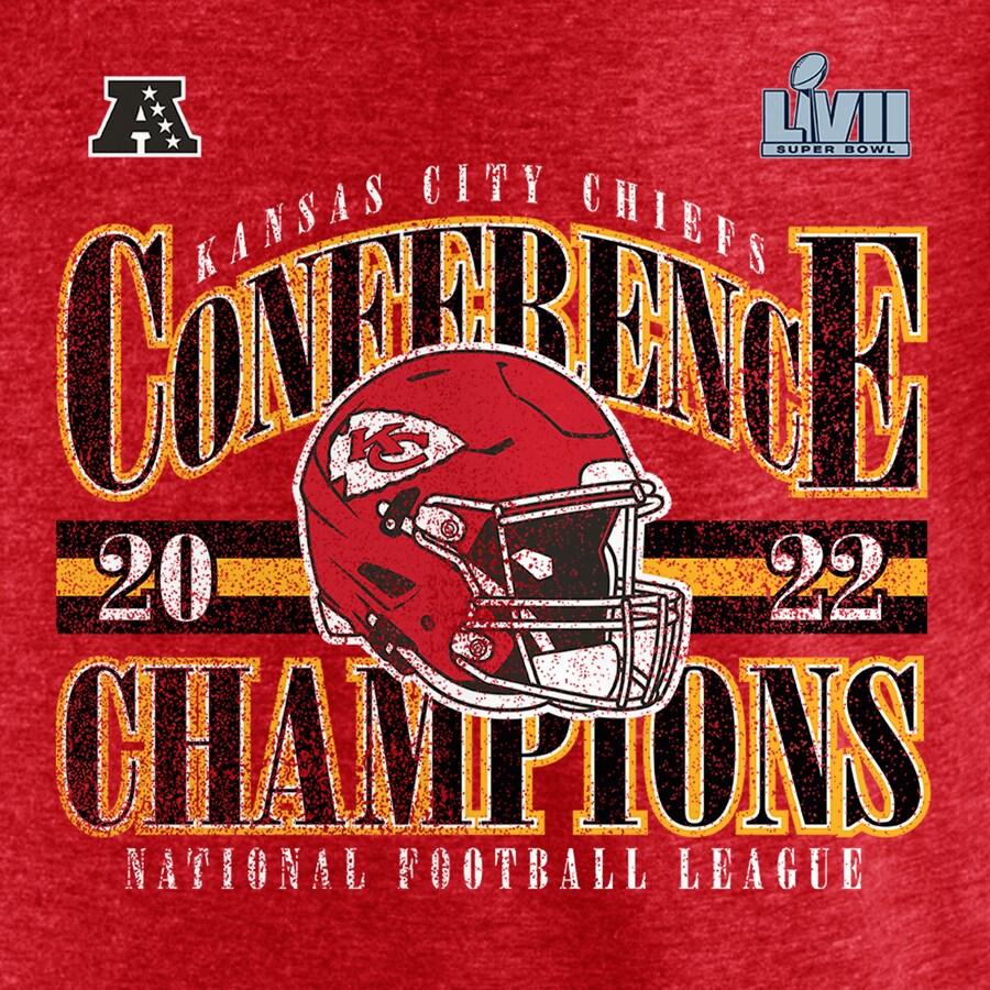 NFL チーフス Tシャツ 2022 AFC カンファレンス 優勝記念 Banner Worthy Long Sleeve T-Shirt ...