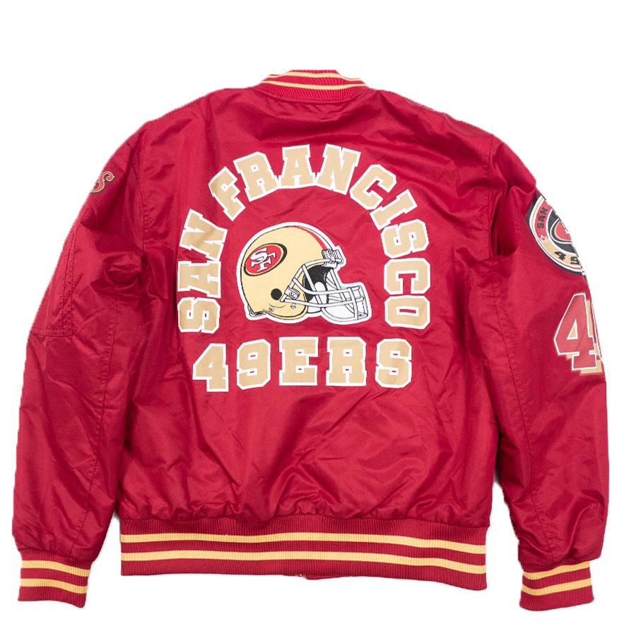 NFL 49ers ジャケット 【現地買付】NFL x Ultra Game Full-Zip Jacket レッド : MLB.NBA ...