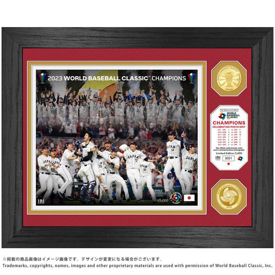 WBC 侍ジャパン ブロンズコイン フォトミント 2023 World Baseball Classic 優勝記念 Celebration The Highland Mint : MLB ...