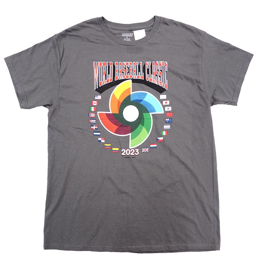 WBC Tシャツ 2023 World Baseball Classic World Tour T-Shirt Legends チャコール ...