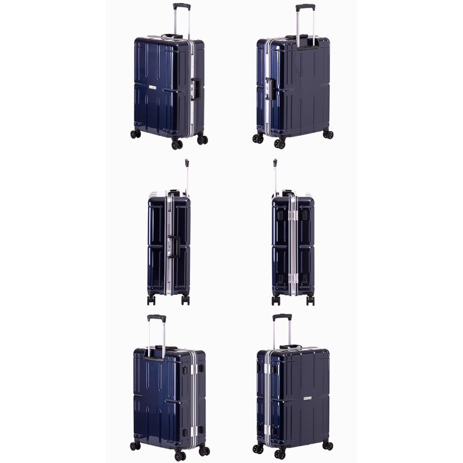 アジアラゲージ スーツケース Mサイズ 63L 軽量 フレームタイプ キャリーケース アリマックス2 A.L.I ASIA LUGGAGE ALI-011R-24 :ali-011r-24 ...