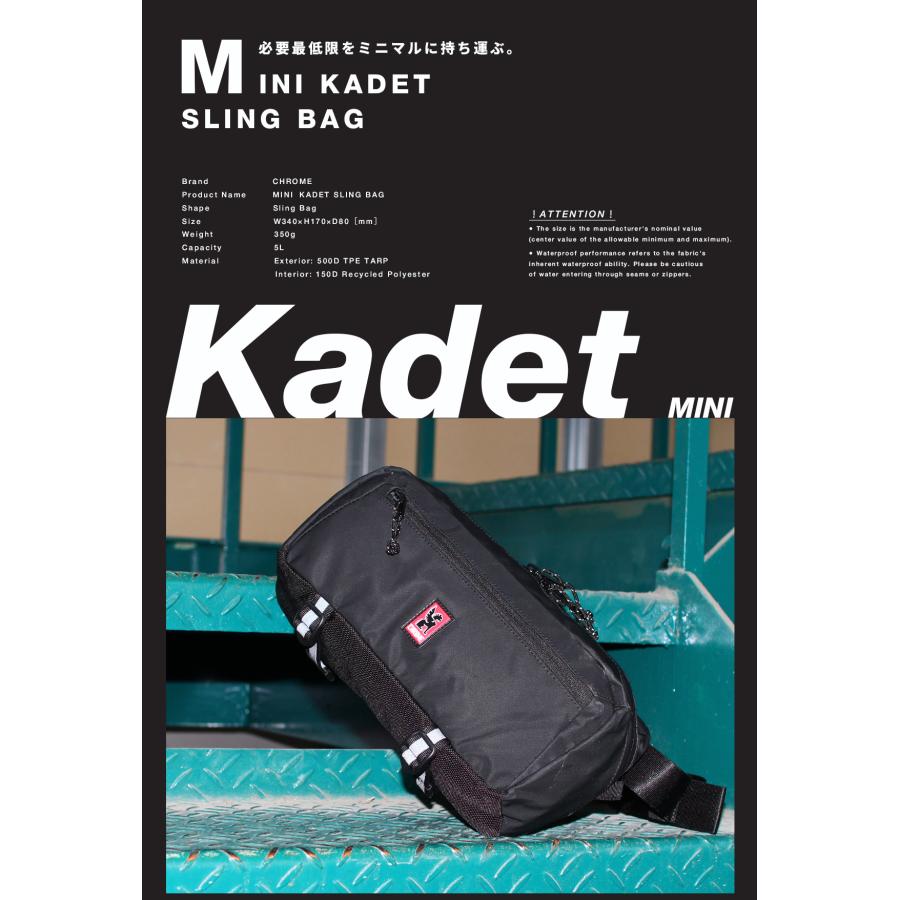 CHROME 最大32% 2/15限定 新商品/クローム/CHROME/MINI KADET/CARRYOVER/キャリーオーバー/5L【bg321】 : カバンのセレクション - 通販 ...