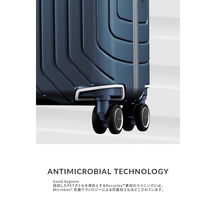 Samsonite サムソナイト スーツケース Lサイズ 89L 軽量 大型 大容量 フレームタイプ スピナー75 ライトフレーム QA7 ...