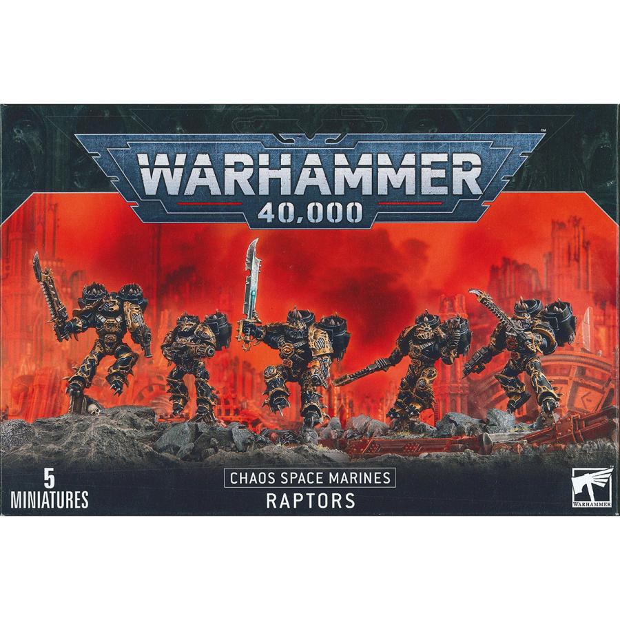 ウォーハンマー40k ケイオス・スペースマリーン：ラプター WARHAMMER 40,000 CHAOS SPACE MARINES ...