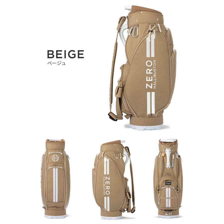 新商品/エース/ゼロハリバートン/ゴルフ/ZHG-CB1 SOLID LIMITED 24A/カートキャディバッグ/46インチ/9口径/5分割 ...