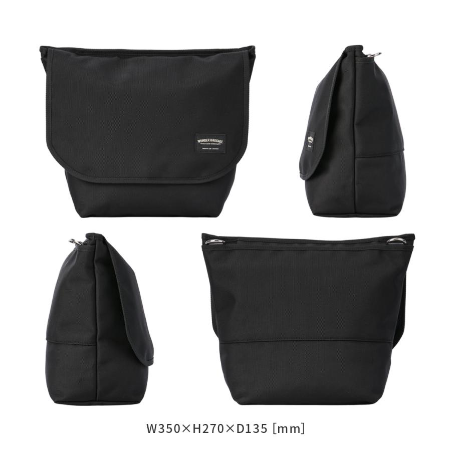 商品レビューで+5%｜限定商品｜ワンダーバゲージ ショルダーバッグ [ L ] メンズ レディース ブランド タウンバッグ メッセンジャーバッグ 日本製 12L B5 WONDER BAGGAGE TOWN BAG ZW-002 WONDER BAGGAGE（ワンダーバゲージ） 最大51% 1/13限定 ショルダー