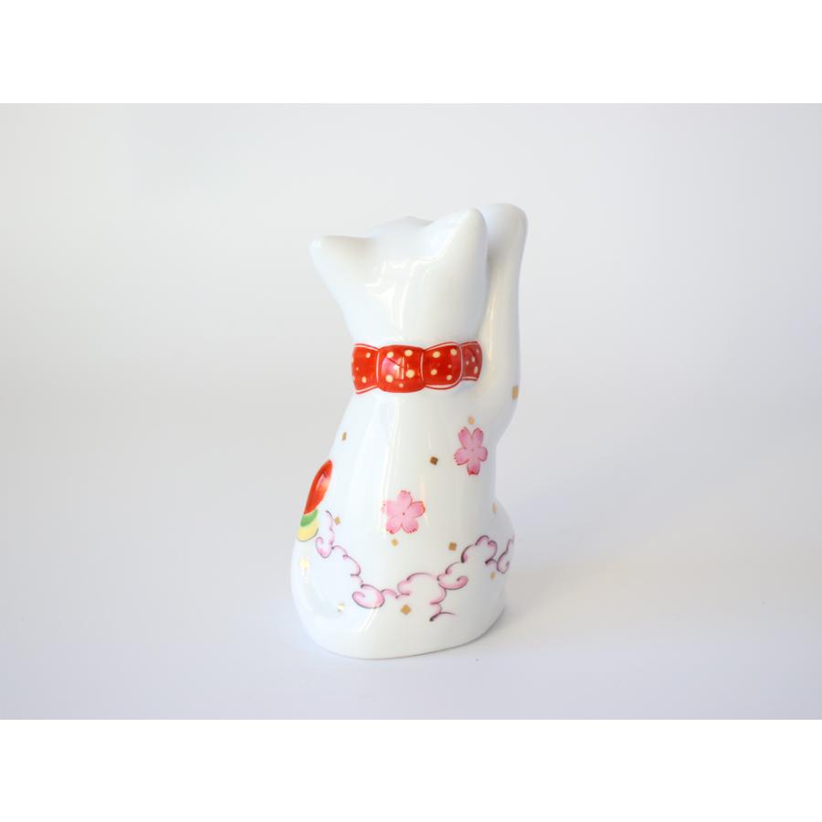 有田焼 招福猫 miw みゅう なでしこ 子 S-1443 : arita-002 : 雑貨のお店セレクト・ペンギン - 通販 - Yahoo!ショッピング