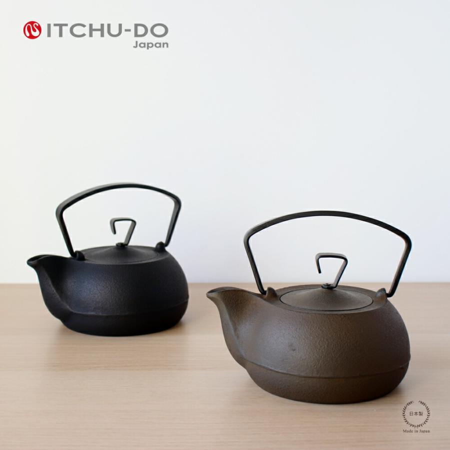 南部鉄器 壱鋳堂 ITCHU-DO 鉄瓶 キャストアイアンケトル 0.7L 黒仕上げ さび茶仕上げ : 雑貨のお店セレクト・ペンギン - 通販 - Yahoo!ショッピング
