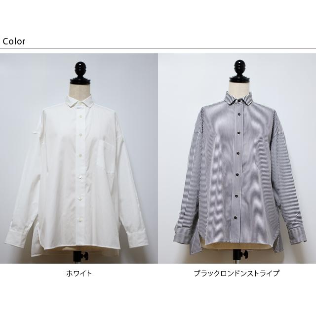 TICCA ティッカ ハリ＆光沢のある綿100%生地 ドレープが美しいゆったりシルエットのスクエアビッグシャツ : 雑貨のお店セレクト・ペンギン - 通販 - Yahoo!ショッピング