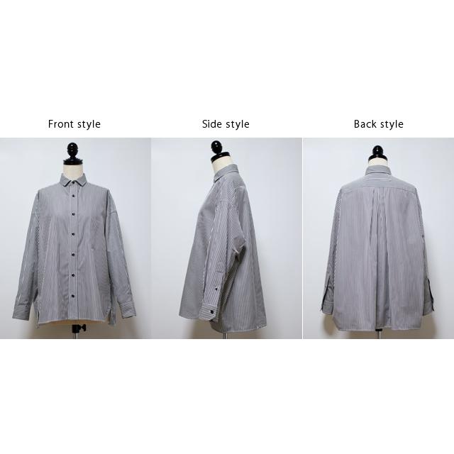 TICCA ティッカ ハリ＆光沢のある綿100%生地 ドレープが美しいゆったりシルエットのスクエアビッグシャツ : 雑貨のお店セレクト・ペンギン - 通販 - Yahoo!ショッピング