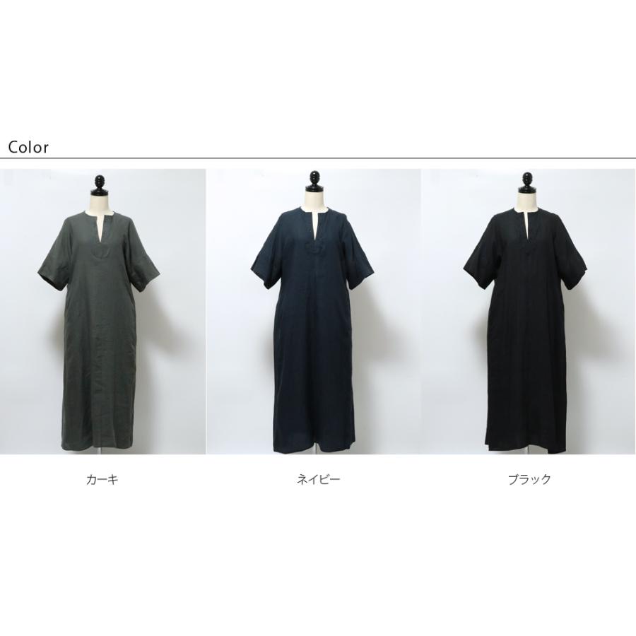 TICCA フレアスリーブワンピース TBES-408 国産リネン100％ ティッカ 日本製 : 雑貨のお店セレクト・ペンギン - 通販 - Yahoo!ショッピング