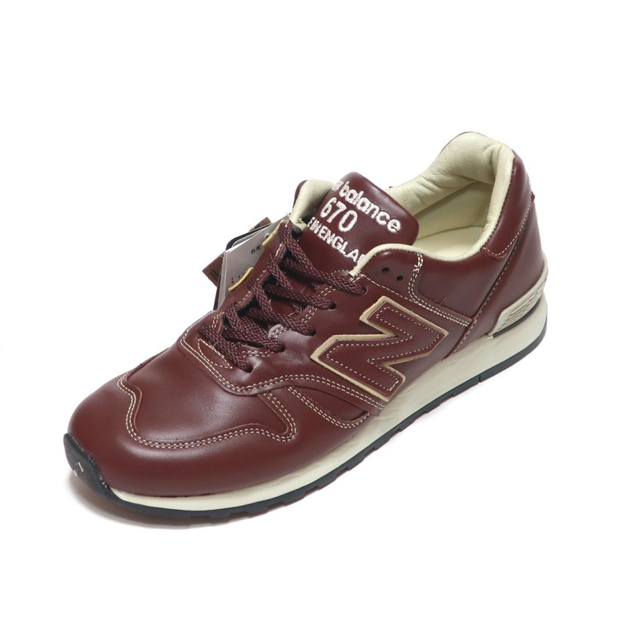 New Balance NEW BALANCE M670BRN BROWN LEATHER MADE IN ENGLAND ( ニューバランス ...