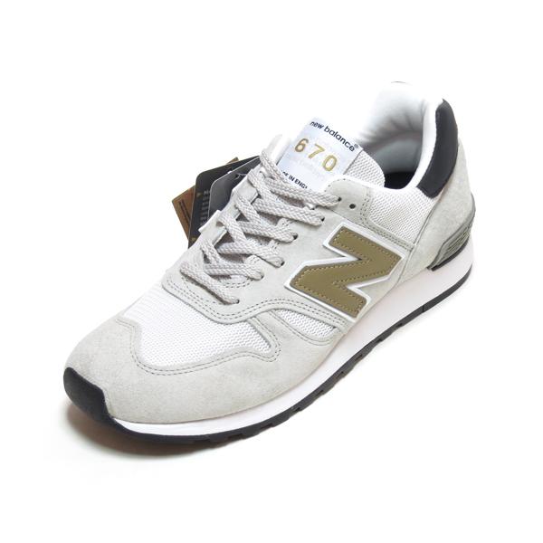 New Balance NEW BALANCE M670OWG WHITE/GOLD MADE IN ENGLAND New Balance NEW BALANCE M670OWG WHITE/GOLD MADE IN ENGLAND