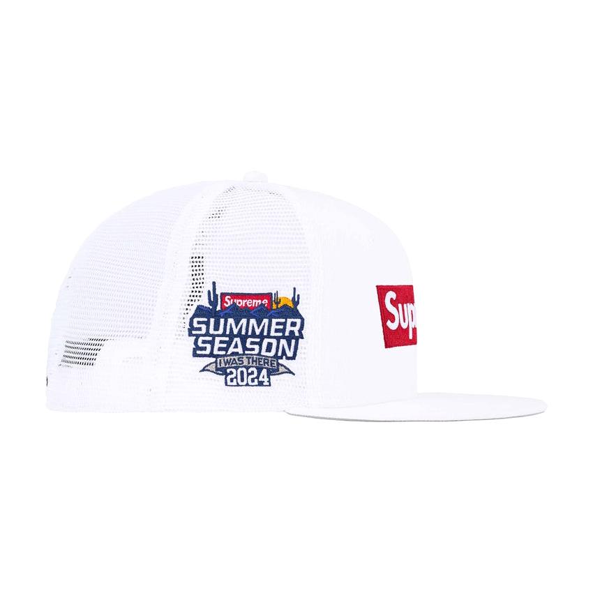 Supreme 24SS Box Logo Mesh Back New Era White ( シュプリーム Supreme 24SS Box Logo Mesh Back New Era White ( シュプリーム