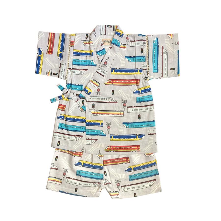甚平 男の子 80 90 95 電車 新幹線 しんかんせん 夏 セパレート 甚兵衛 ベビー sp-203 : セレクトショップPearl - 通販 - Yahoo!ショッピング