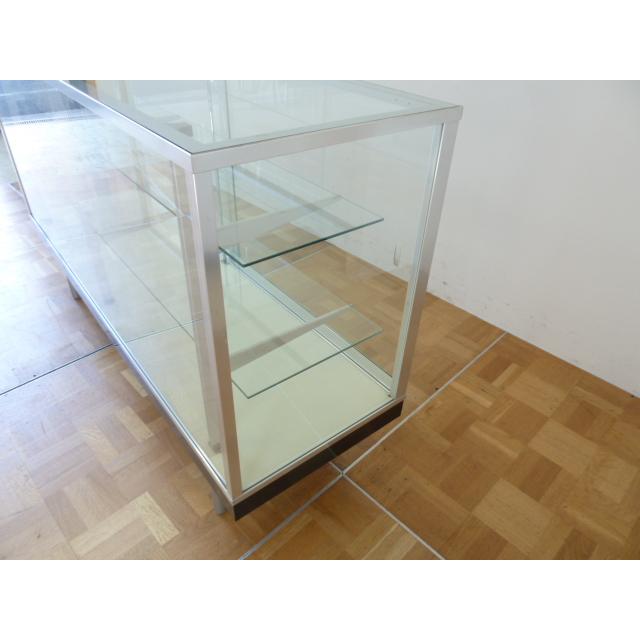 中古】直接引き取り限定 ガラス ショーケース (2) 幅1500×奥行 中古】直接引き取り限定 ガラス ショーケース (2) 幅1500×奥行