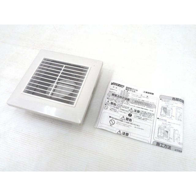 【未使用品】ベンテック 吸込グリル VB-GD100P-W ホワイト シャッター付 前面フィルター 換気 部材 難有 : セレクトショップあるある - 通販 - Yahoo!ショッピング
