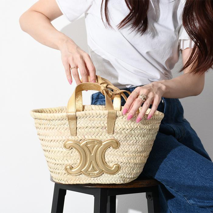 ティーン トリオンフ CELINE クラシック パニエ ミニ タン- ティーン トリオンフ CELINE クラシック パニエ ミニ タン-