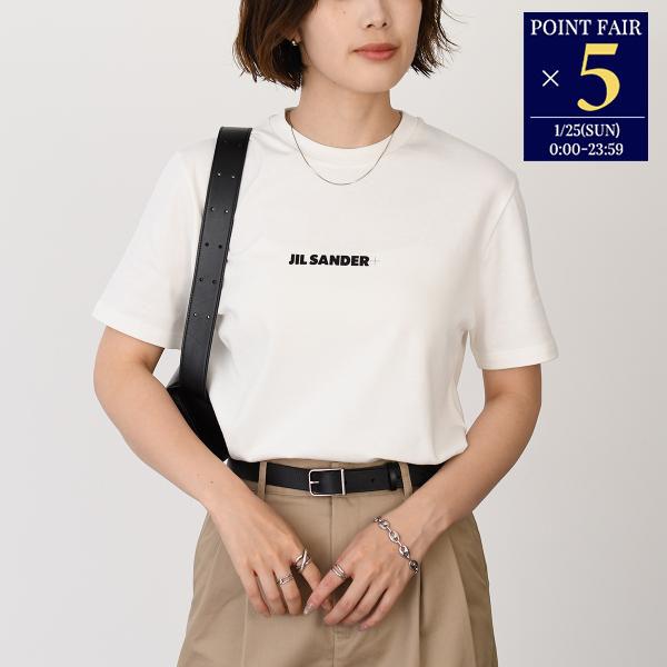 JIL SANDER JILSANDER ジルサンダー トップス Tシャツ ロゴTシャツ J40GC0118 J20103 レディース ...