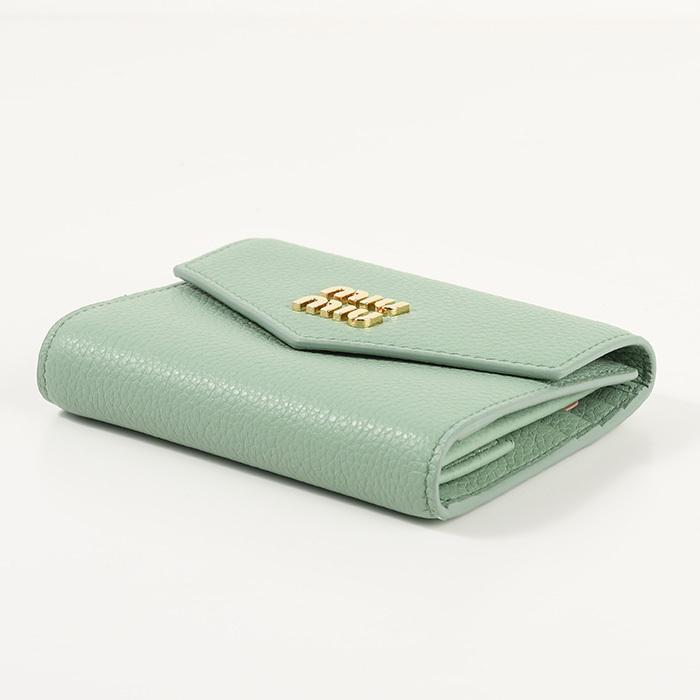 miu MIU ミュウミュウ 財布 三つ折り 5MH040 2DT7 レディース miu MIU ミュウミュウ 財布 三つ折り 5MH040 2DT7 レディース