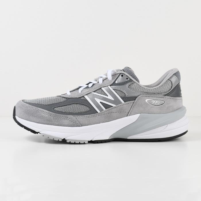 NEW BALANCE ニューバランス スニーカー シューズ M990 Made in USA 990v6 GL6 メンズ グレー ローカット ランニ : nb-m990 : セレクトショップ ...